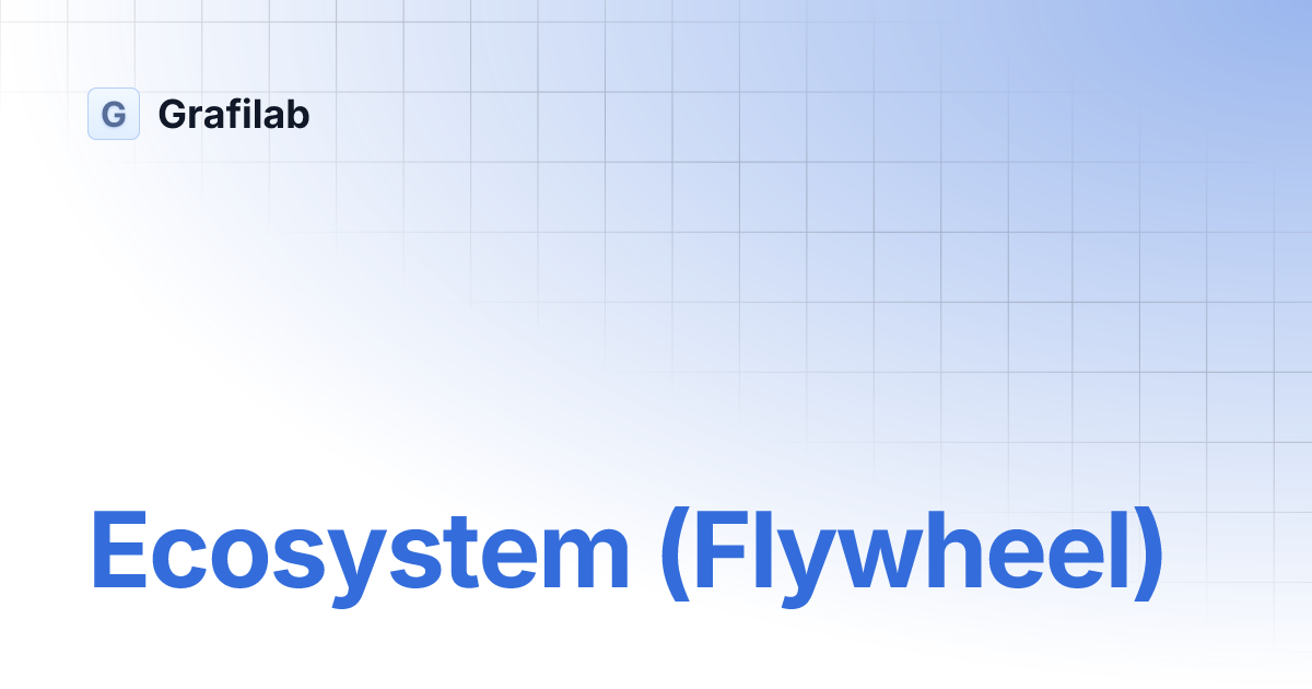 Ecosystem (Flywheel) | Grafilab